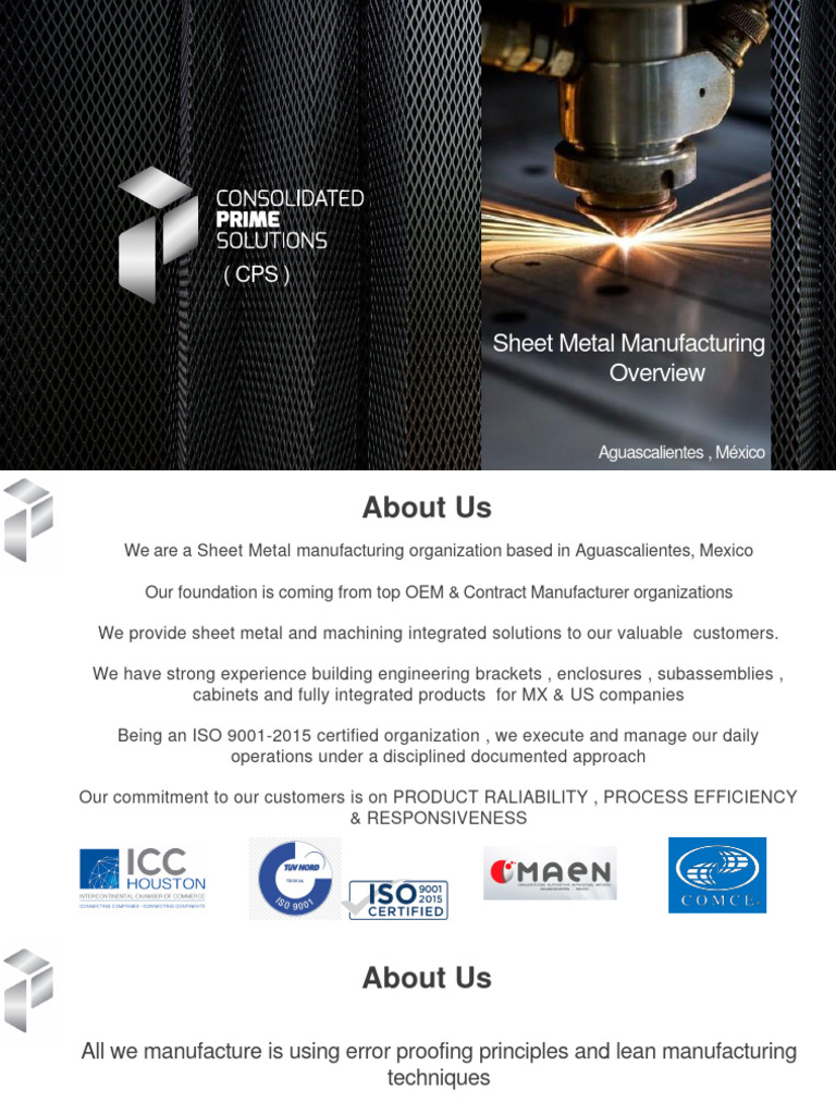 MX Sheet Metal Manufacturing | PDF | Welding | Construction