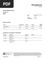 Nationwide FlexAccount Statement Guide | PDF | Overdraft | Cash