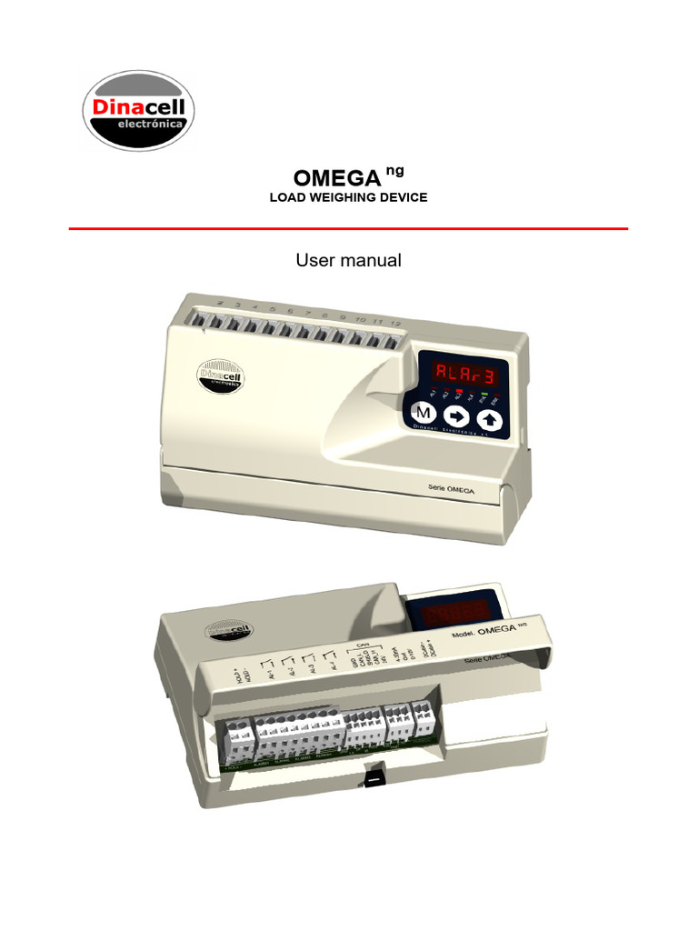 Dinacell Loadweigher | PDF | Elevator | Parameter (Computer Programming)