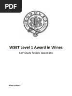 WSET Level 2 Practice Exam Answers | PDF | Wine | Phenolic Content In Wine
