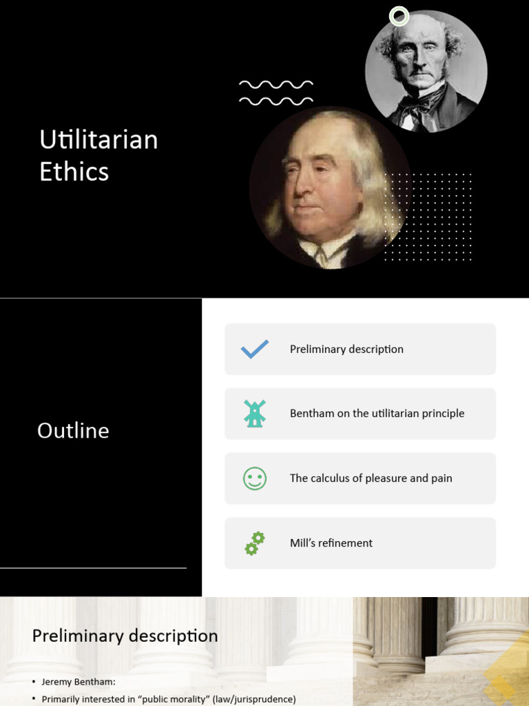 Utilitarian Ethics | PDF | Utilitarianism | Pleasure