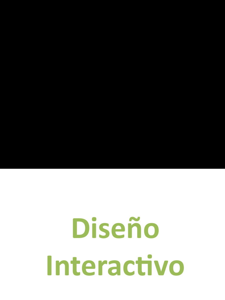 Guía de Diseño Interactivo | PDF | Diseño | Interactividad