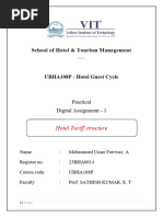 Room Tariff | PDF | Meal | Hotel