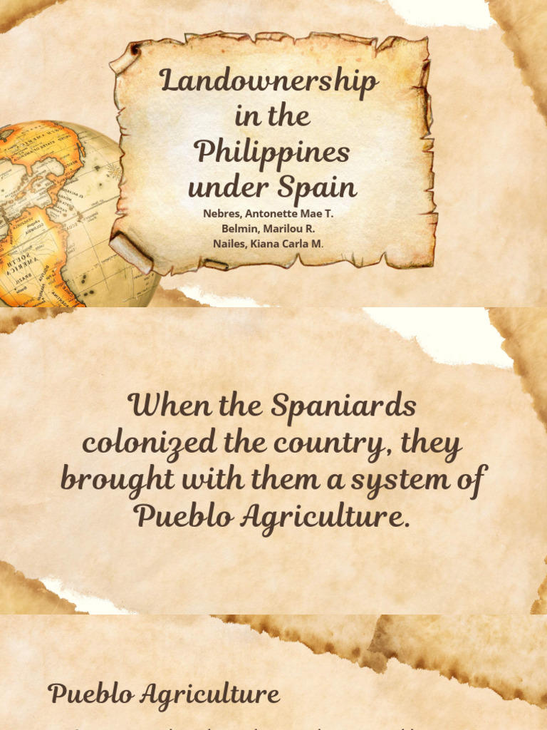Landownership During Spanish Era | PDF | New Spain | Spanish ...