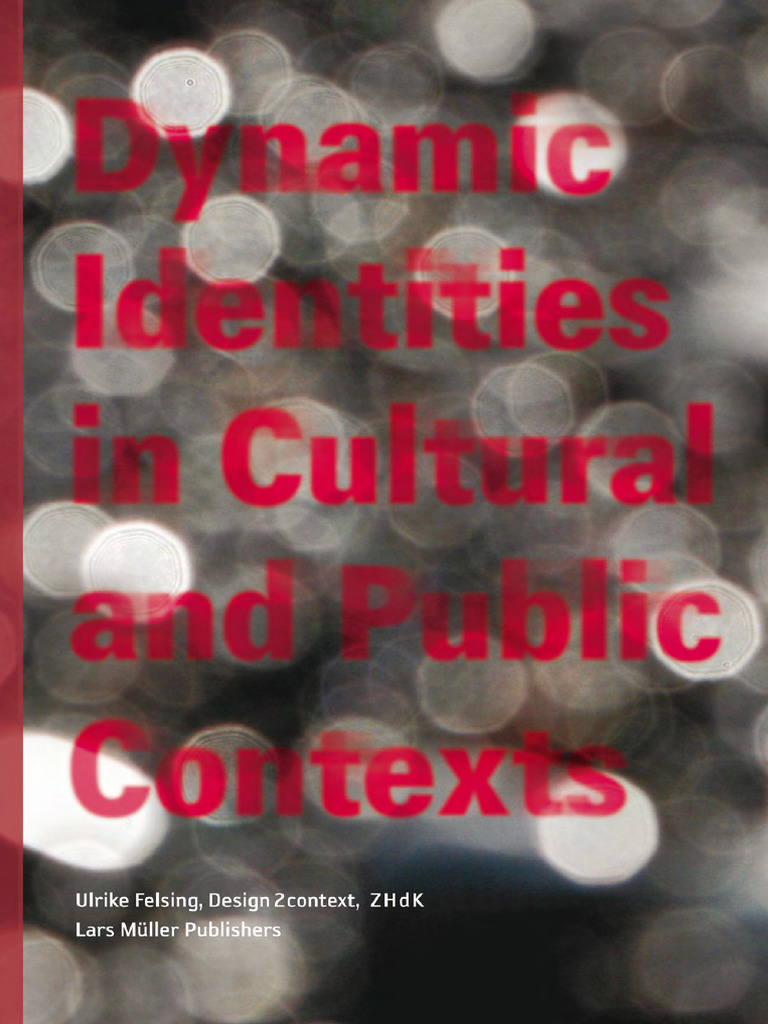 Felsing Dynamic Identities ENGL Web | PDF | Identity (Social Science) | Idea