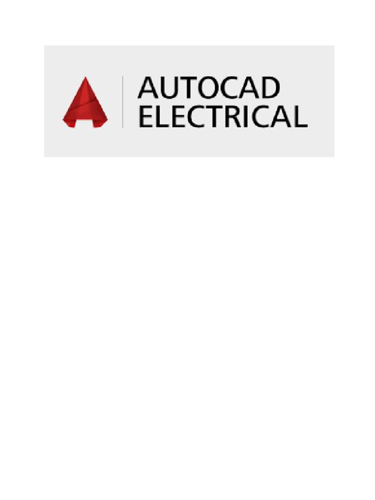 AutoCAD Electrical | PDF | Computer File | Auto Cad