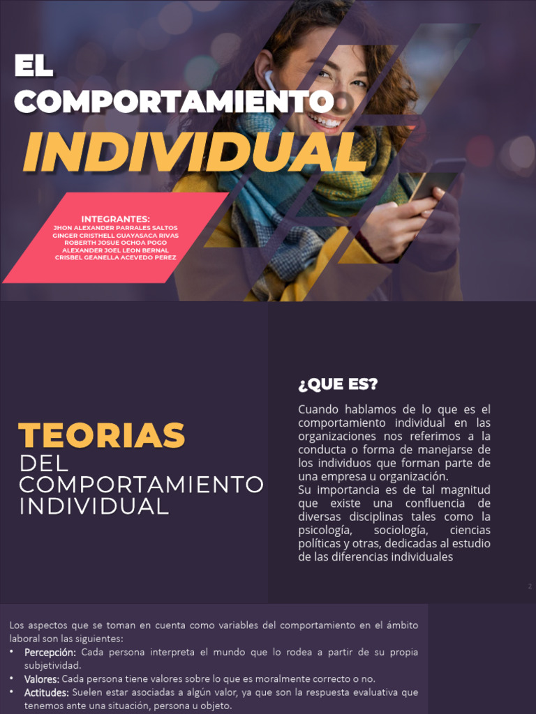 El Comportamiento Trabgrupal | PDF | Comportamiento | Aprendizaje