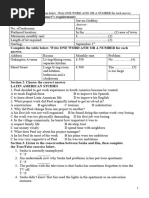 FCE Practice Test 2 Answer Key | PDF