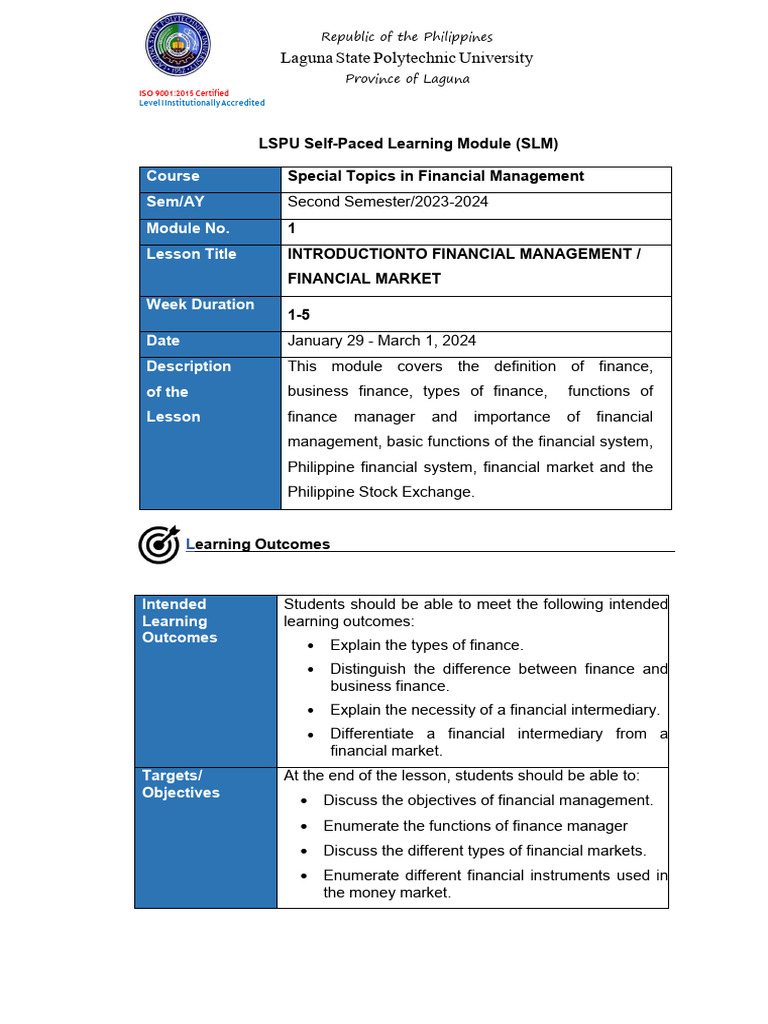 Budgeting and Forecasting in Finance | PDF | Financial Markets ...