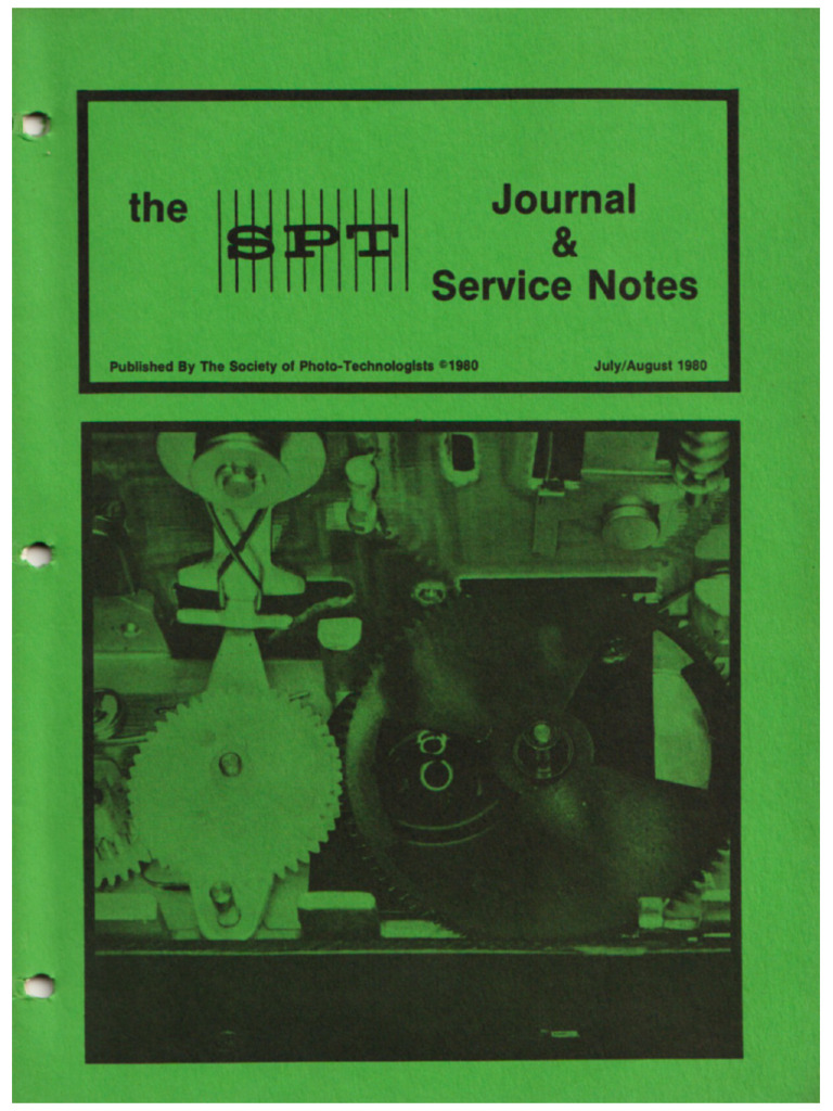 SPT Journal July August 1980 | PDF