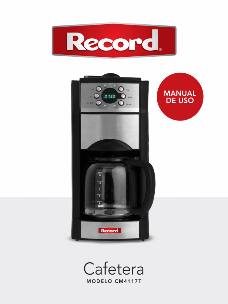 Cafetera CM4117T | PDF | café | Lavavajillas
