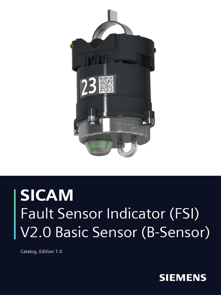 Sicam Fsi B Sensor Catalog en | PDF | Sensor | Electromagnetic ...