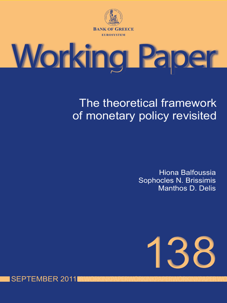 The Theoretical Framework of Monetary Policy Revisited | PDF | New ...