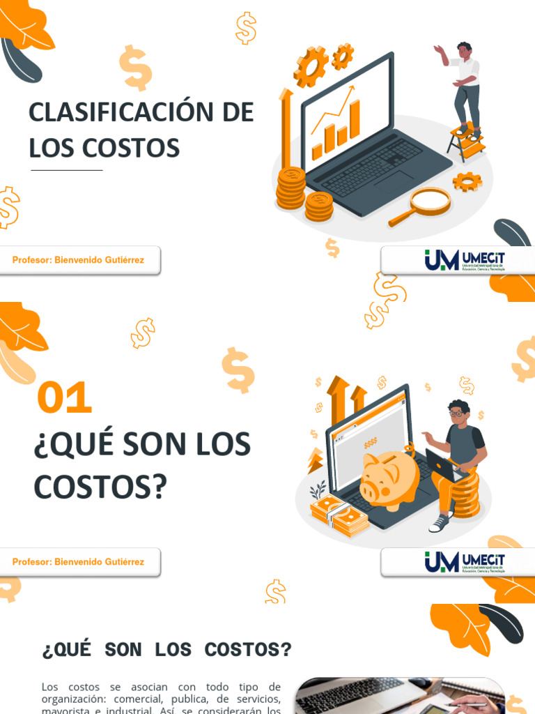 Material de Estudio No. 7 - Clasificacion de Costos | PDF | Marketing | Procesos de negocio