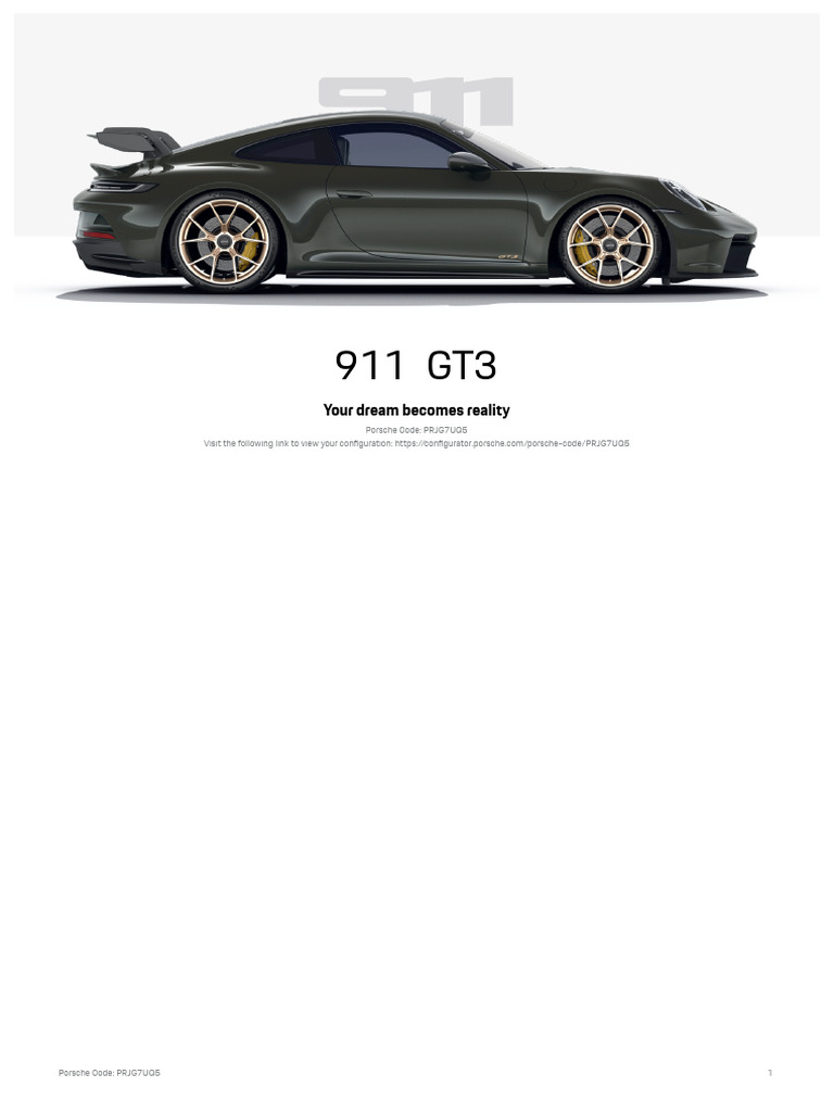 911 GT3 | PDF | Coupes | Transport