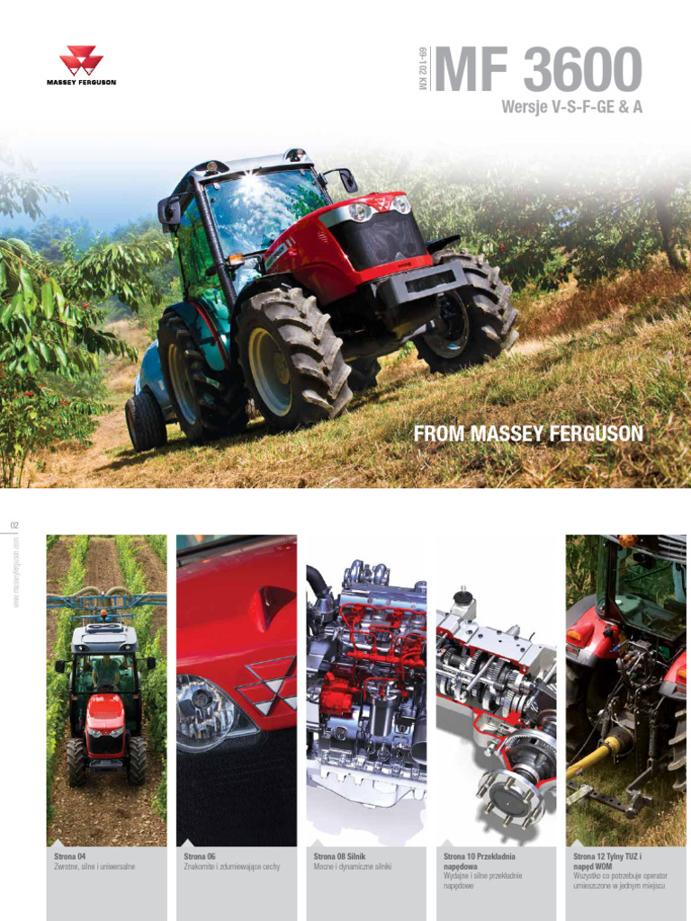 Massey Ferguson Seria 3600 | PDF
