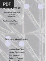 Identification of Textile Fibers | PDF | Textiles | Fibers