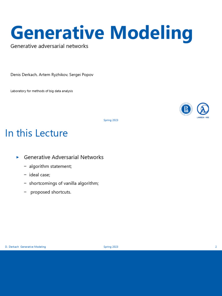 3 GANs | PDF | Emerging Technologies | Cybernetics