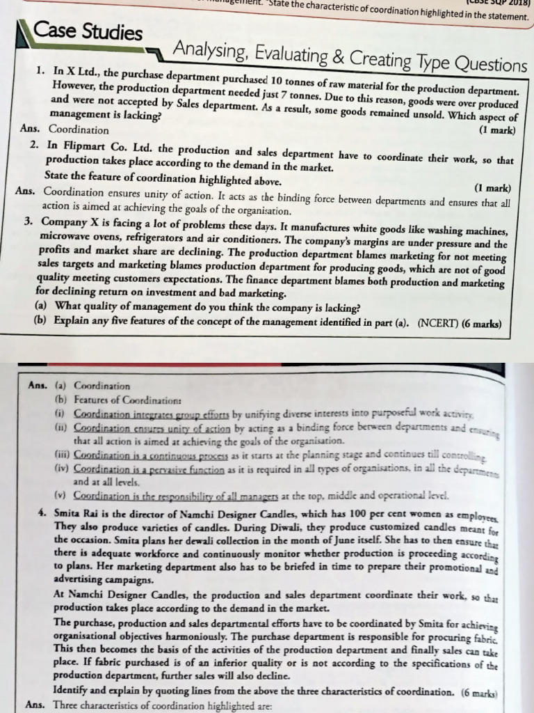 case study Chapter 1 | PDF | Sales | Marketing