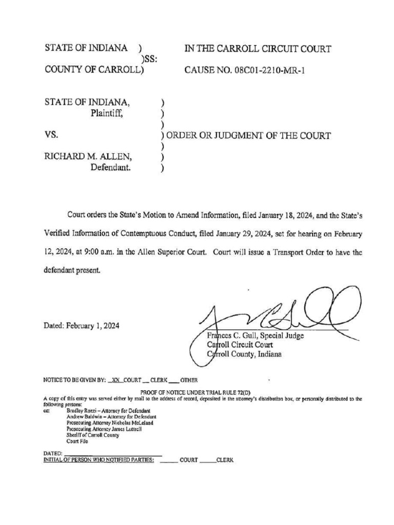 2024-02-07 Order-Issued Delphi Ra | PDF