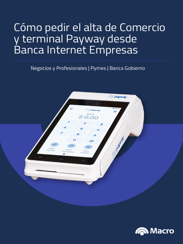 Alta de Comercio y Terminal Payway | PDF