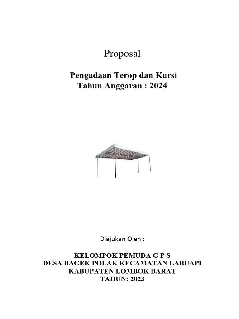 Proposal Pengadaan Sound System | PDF