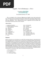 Na'vi Language Dictionary | PDF | Word | Lexicon