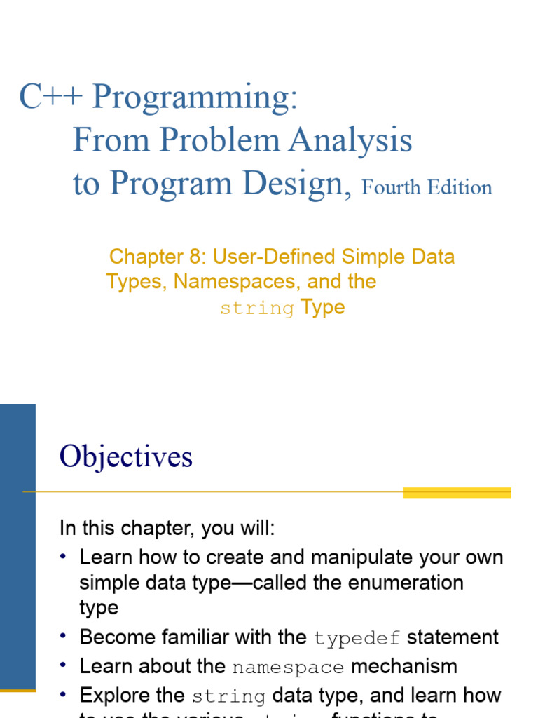 Lecture 4 SE | PDF | Data Type | C++