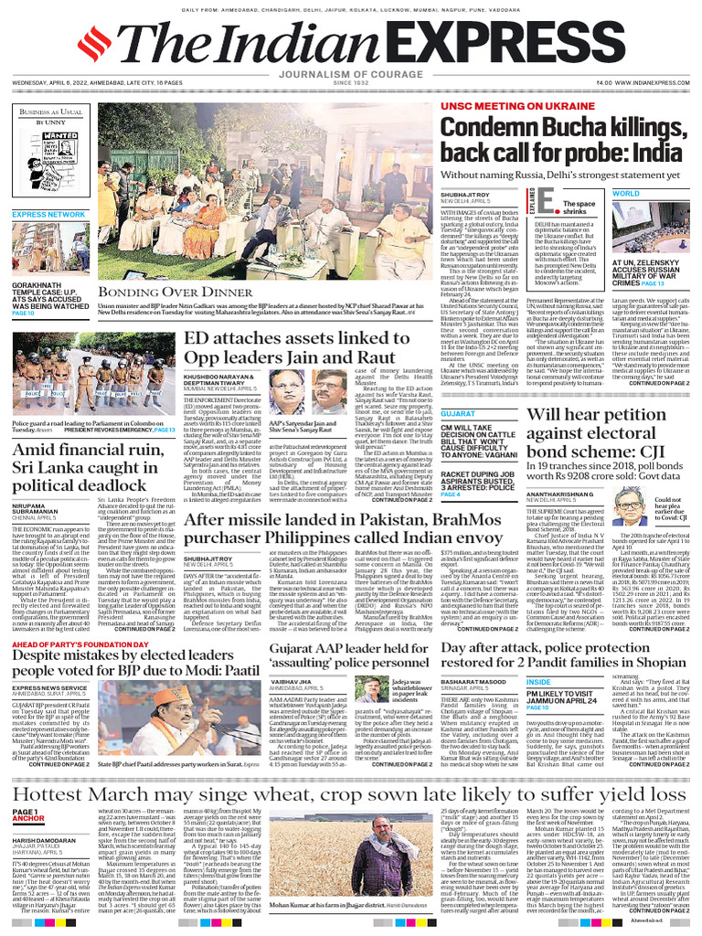 The Indian Express-86 | PDF