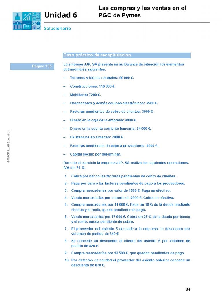 Caso Final Unitat 6 de Comtabilitat | PDF | Bancos | Ciencias económicas