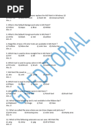 Word Processing EXAM PDF | PDF | Word Processor | Microsoft Word