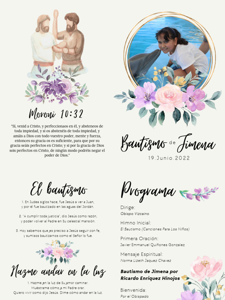 Jimena | PDF | Bautismo | Jesús