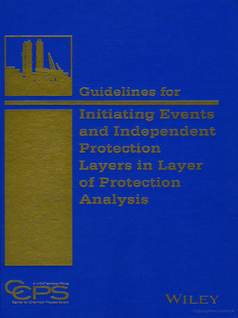 CCPS Guidelines For Initiiating Events and Independent Protection | PDF
