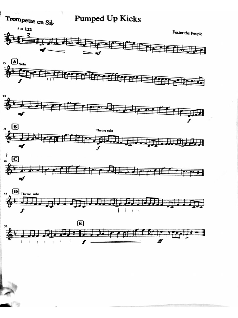 Pumped UP Kicks | PDF