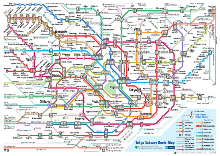 Tokyo map | PDF
