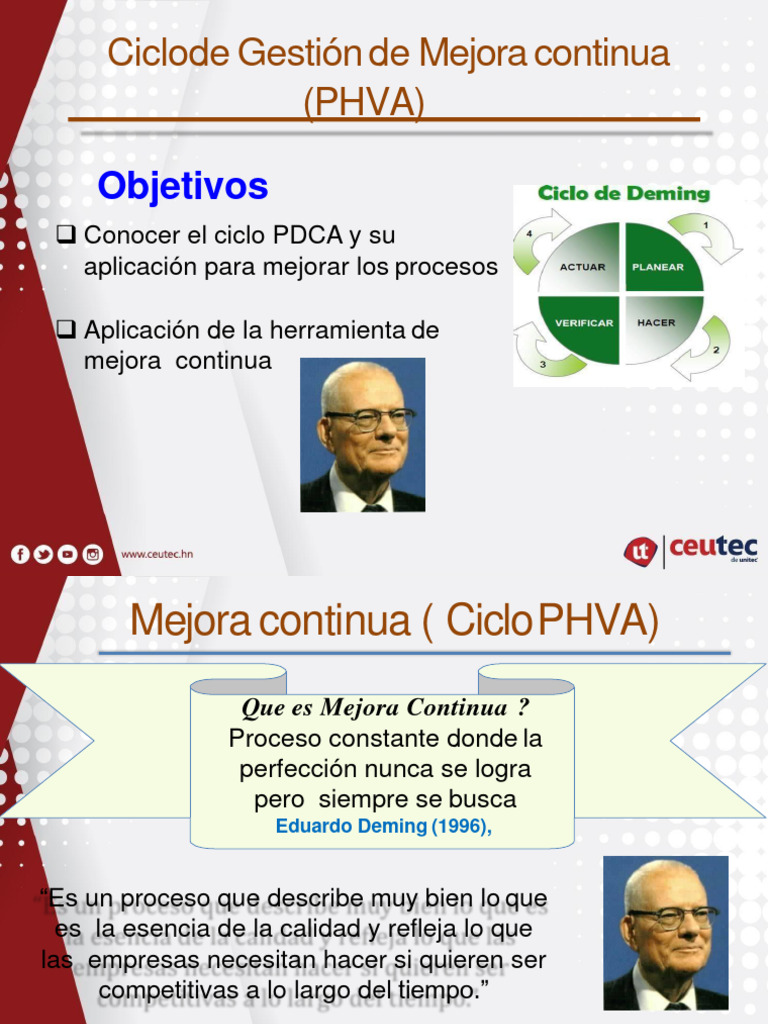 SEM 4 MEJORA CONTINUA CICLO PHVA (1) | PDF