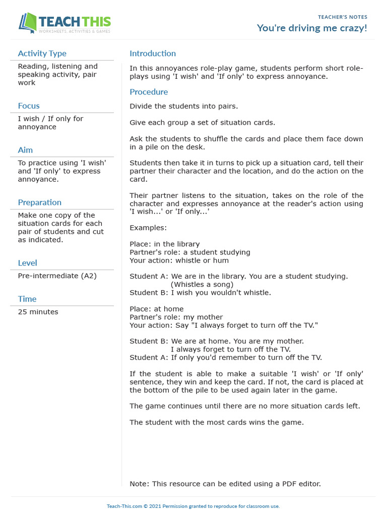 You Are Driving Me Crazy | PDF