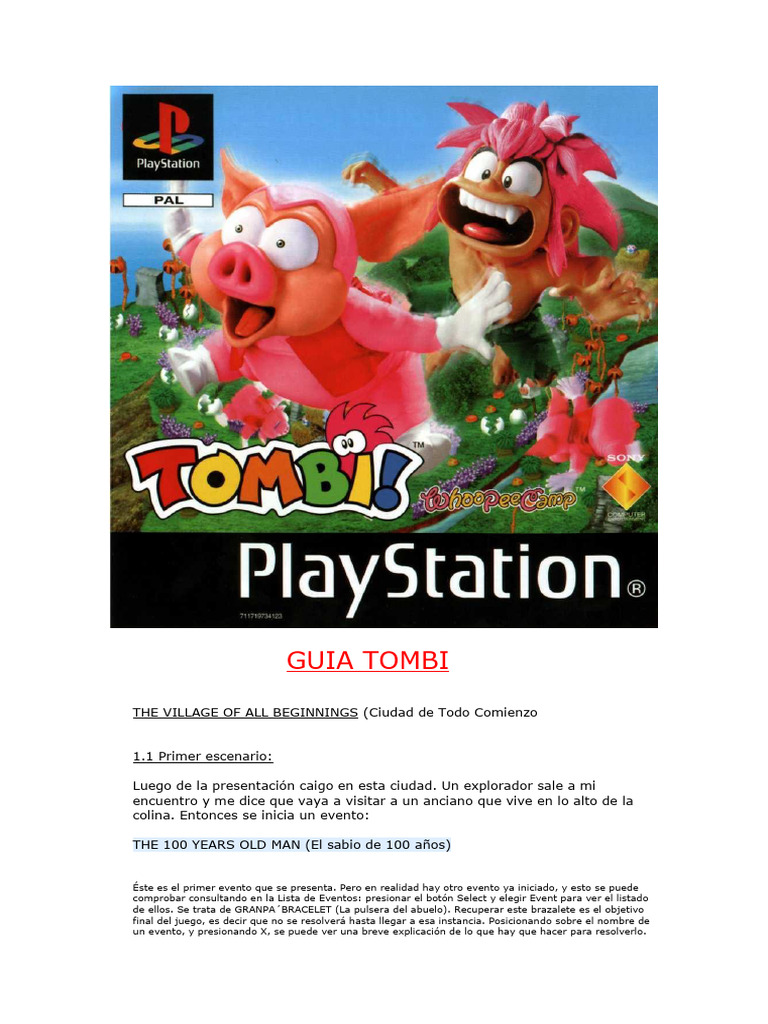Guia Tombi PSX | PDF