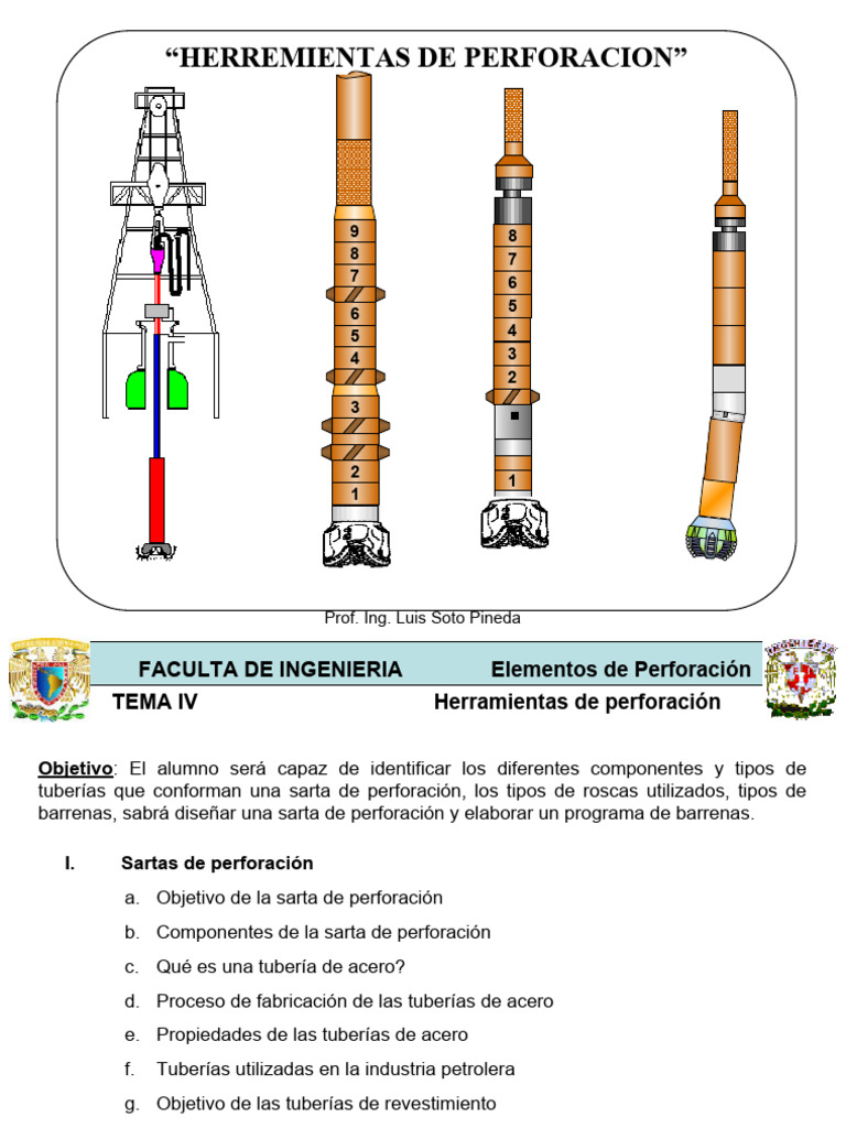 Clase Sartas de Perforaciondos | PDF | Deformación (ingeniería) | Acero