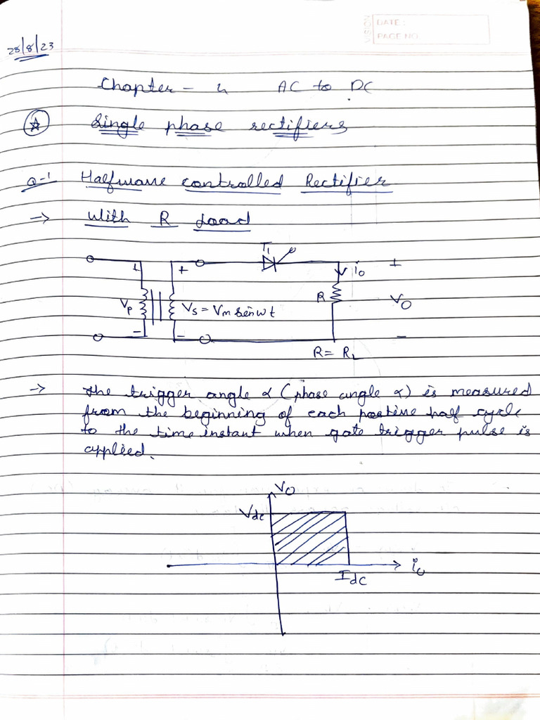 CH 4 AC to DC (Single Phase) | PDF