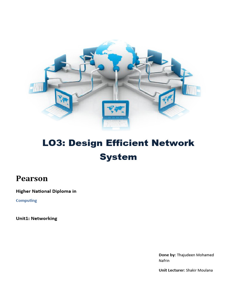 Design Network System | PDF