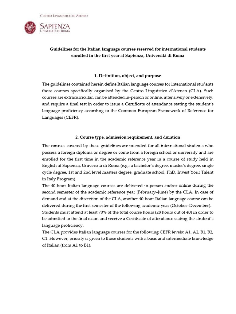 Guidelines International Students 0 | PDF | Academic Degree | Qualifications