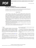 Astm E119 | PDF | Thermocouple | Fires