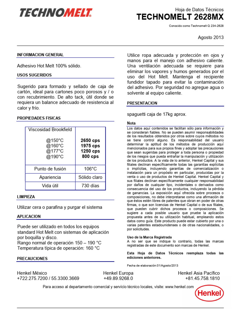 Techno Melt | PDF | Materiales | Ciencias fisicas