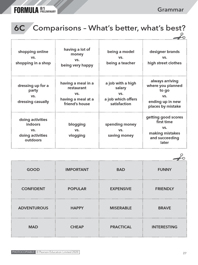 FORM B1 Photocopiables 6C | PDF
