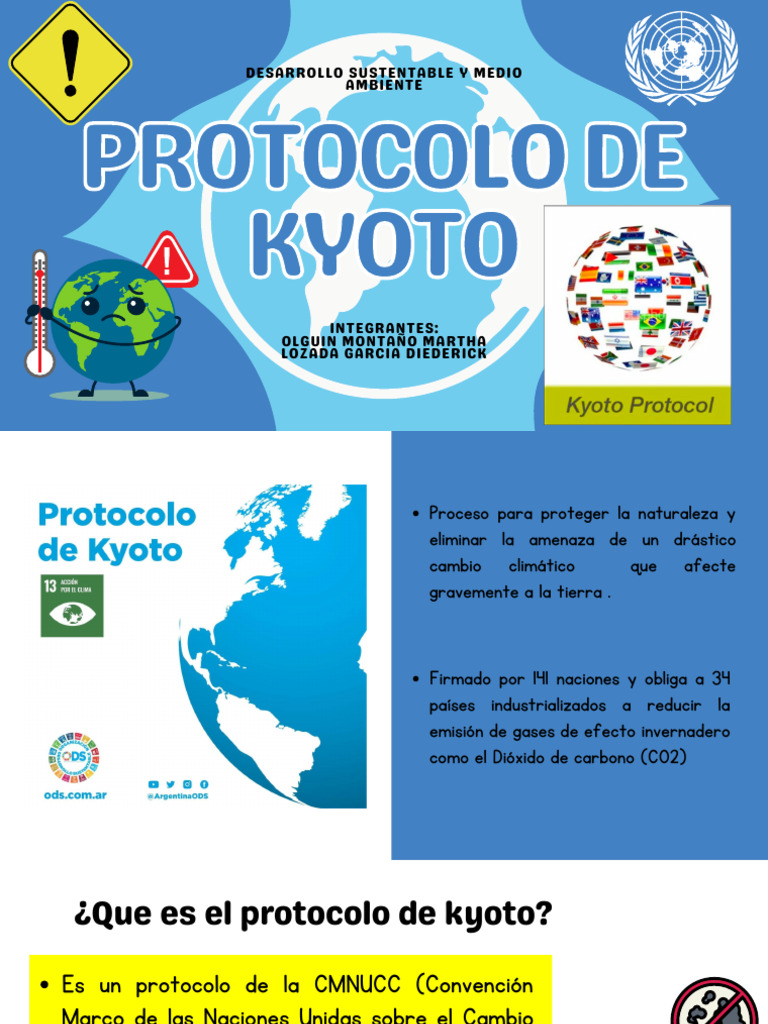 Protocolo de Kyoto | PDF