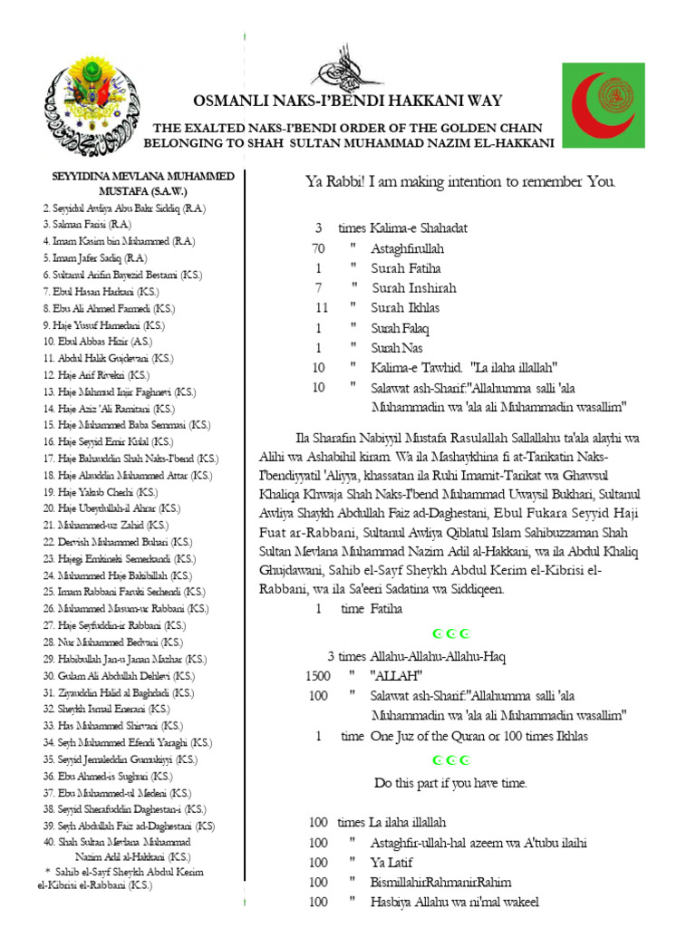 English Awrad | PDF | Islamic Branches | Abrahamic Religions