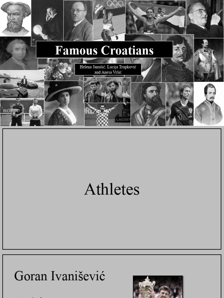 Notable Croatians: Athletes, Scientists, Leaders | PDF | Croatia