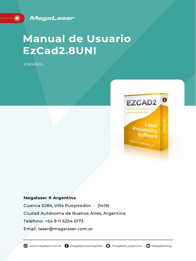 Manual Ezcad2 8UNI Esp | PDF