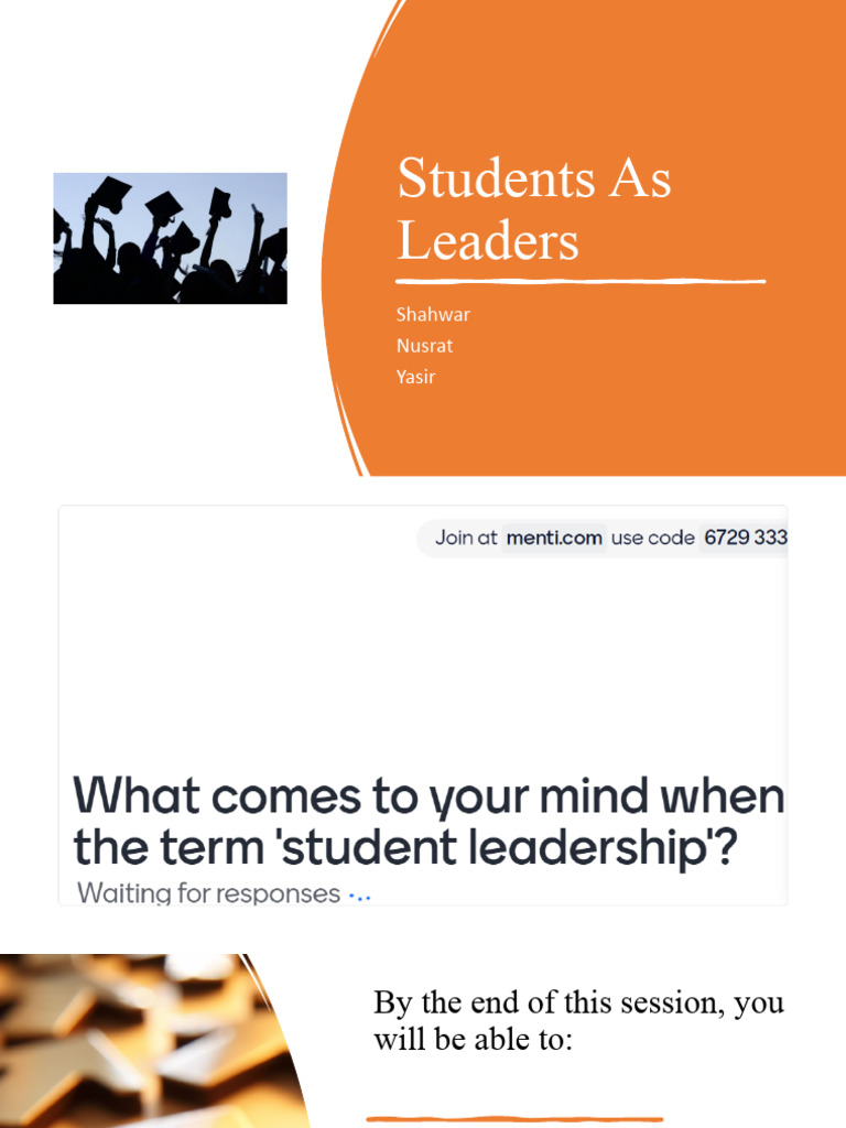 Student Leadership Skills and Strategies | PDF | Leadership | Teachers